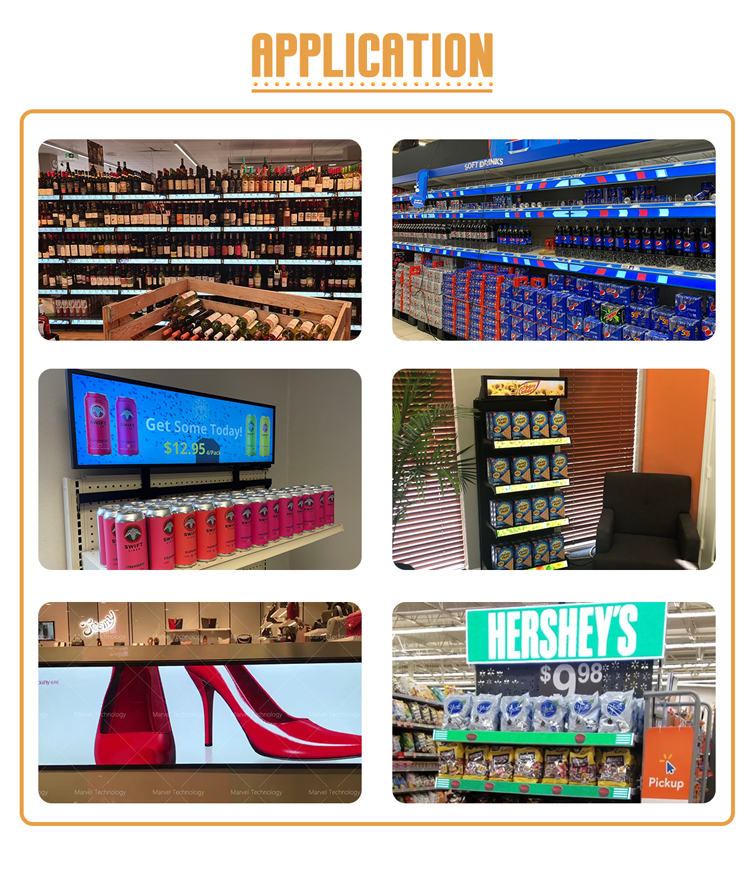 Model Number:MWE663 High Brightness Stretch Bar LCD Display For ...