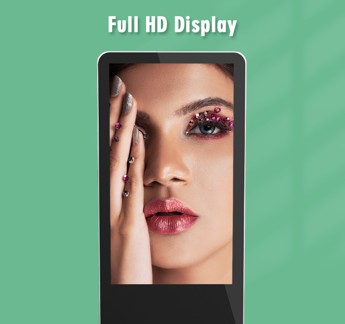 Samsung IPhone & IPad Style Stand Alone Digital Signage LCD Advertising ...